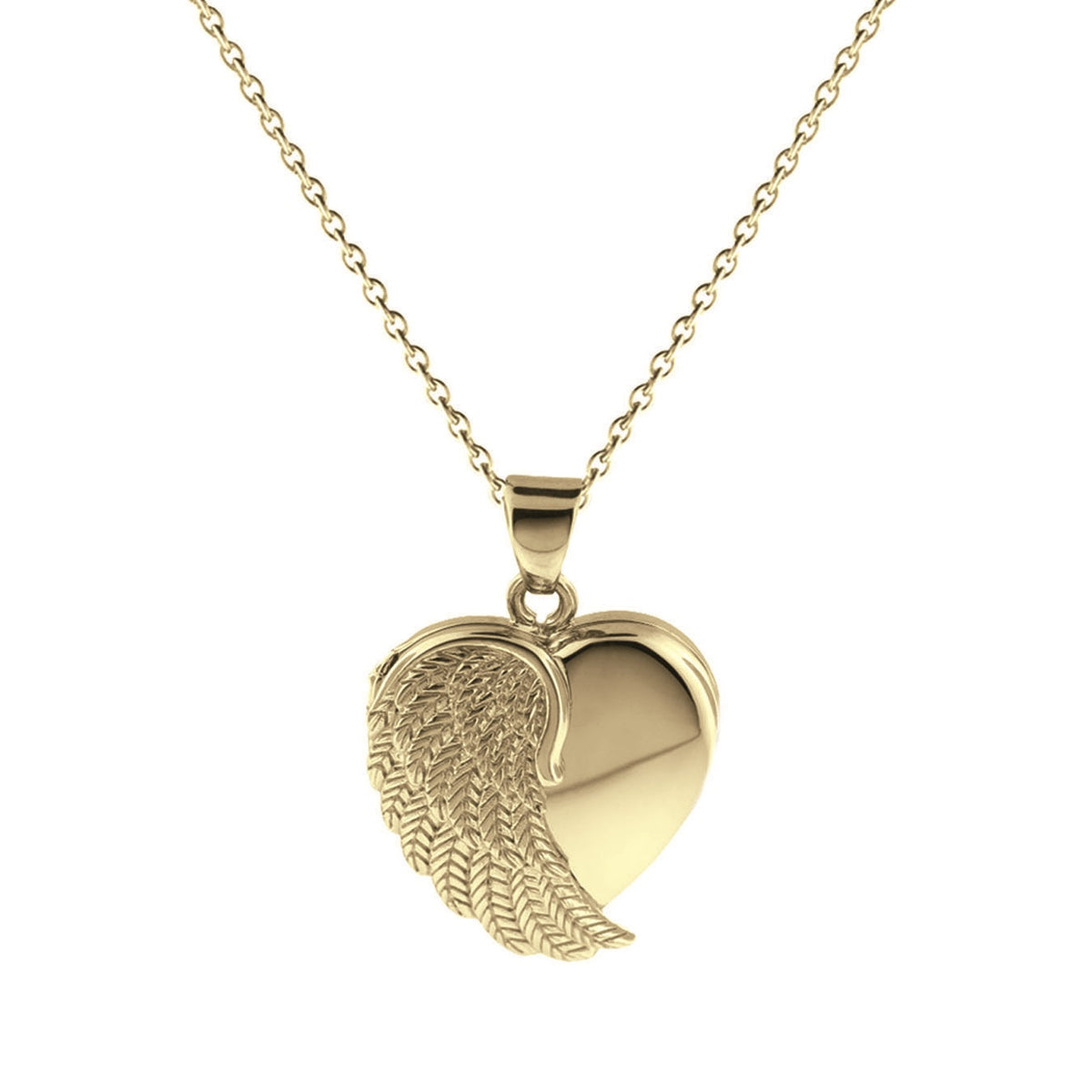 14K Gold Locket Urns - Hold Ashes with Photo & Engraving